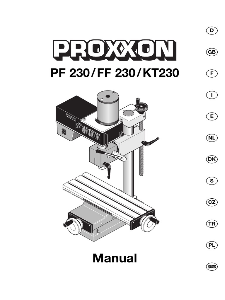 Manual Fresa PDF | PDF