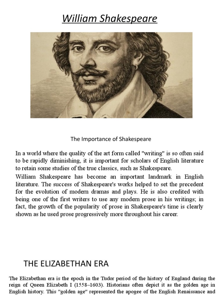 William Shakespeare | PDF | William Shakespeare | Theatre