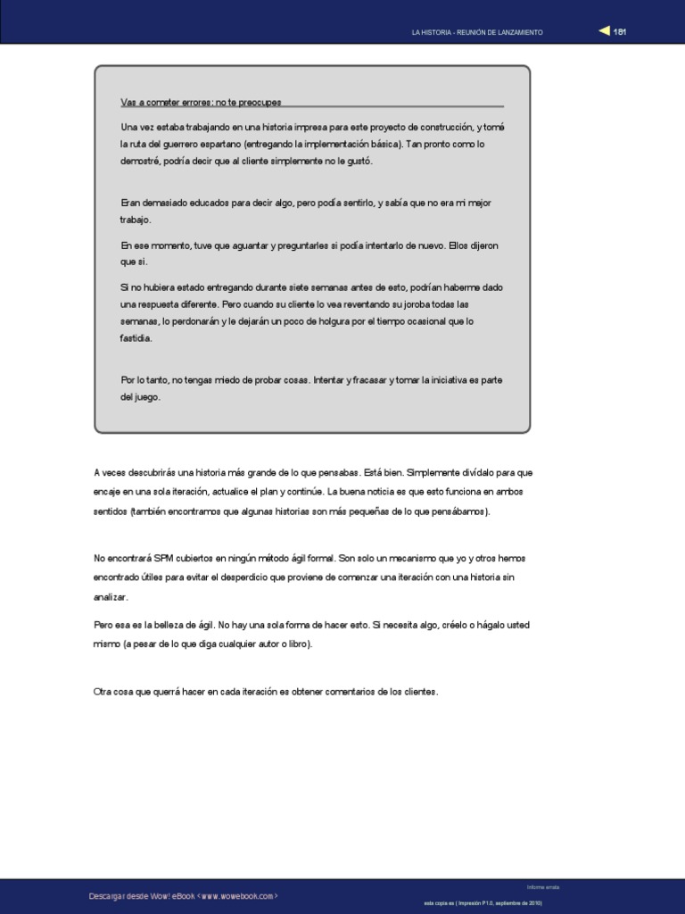 The Agile Samurai-3.en - Es | PDF | Desarrollo guiado por pruebas ...