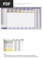 Tiling Productivity Rates and Costs | PDF | Tile | Structural Engineering