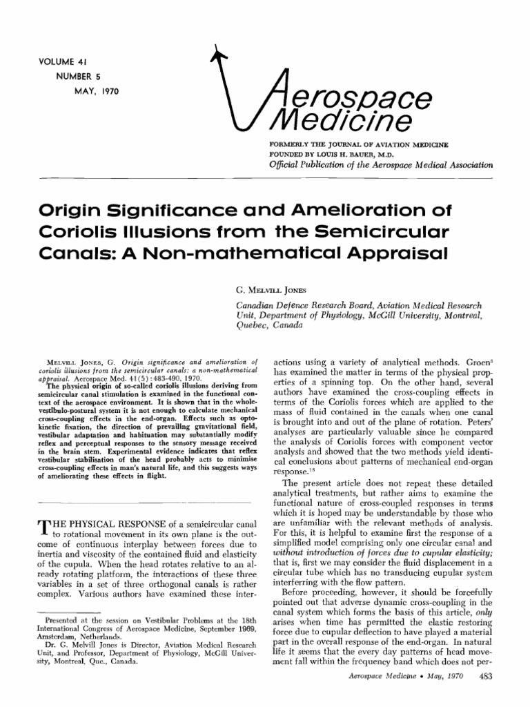 Coriolis Illusions | PDF | Rotation Around A Fixed Axis | Velocity