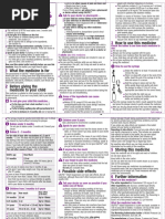 Calpol Dosing Schedule | PDF | Fever | Common Cold