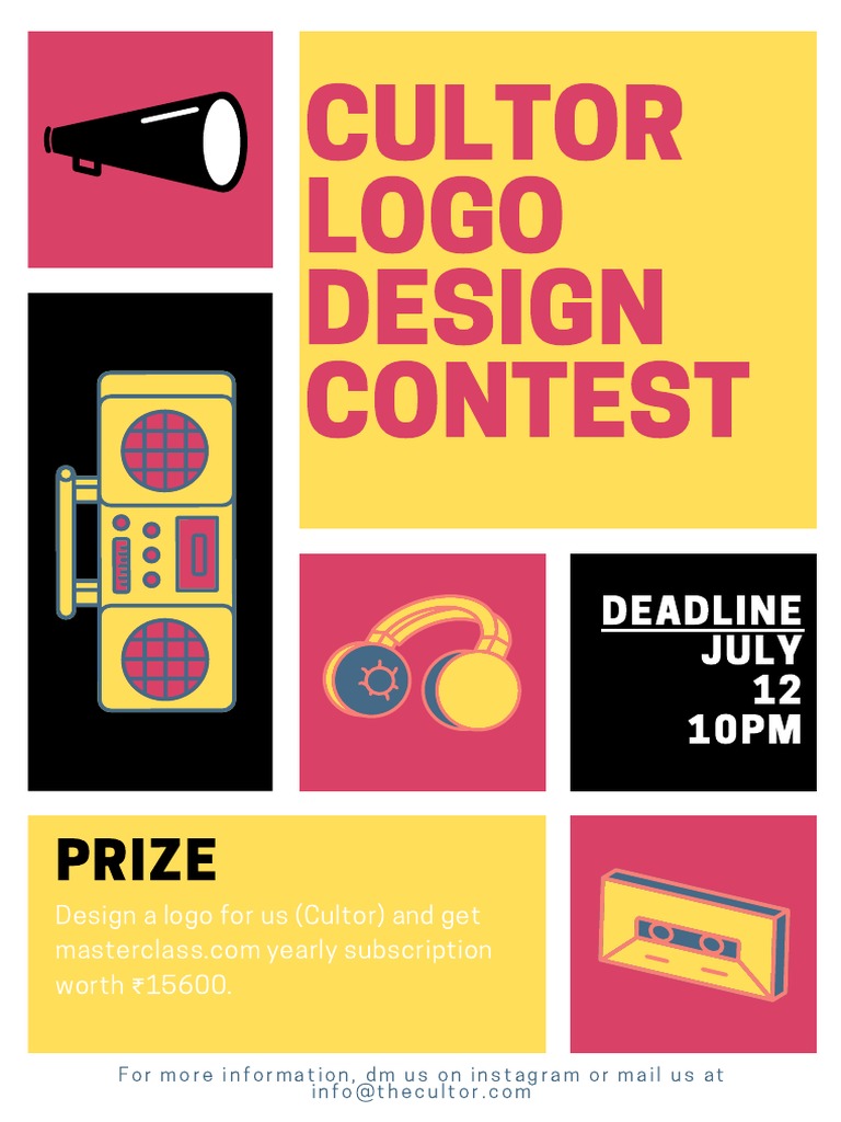 Logo Design Contest | PDF | Communication | Computing And Information ...