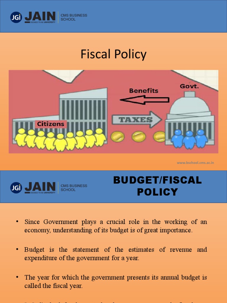 Session 10 Fiscal Policy | PDF | Government Budget Balance | Fiscal Policy