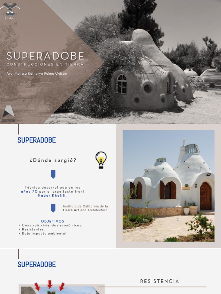 Superadobe Construction Techniques | PDF