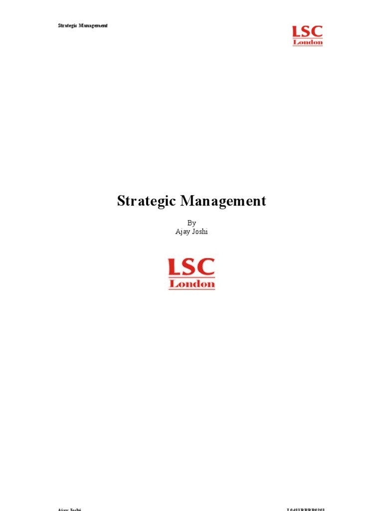 Strategic Management | PDF | Strategic Management | Walmart