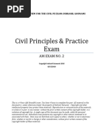 PE Civil - Structural Practice Exam | PDF | Beam (Structure) | Deep ...