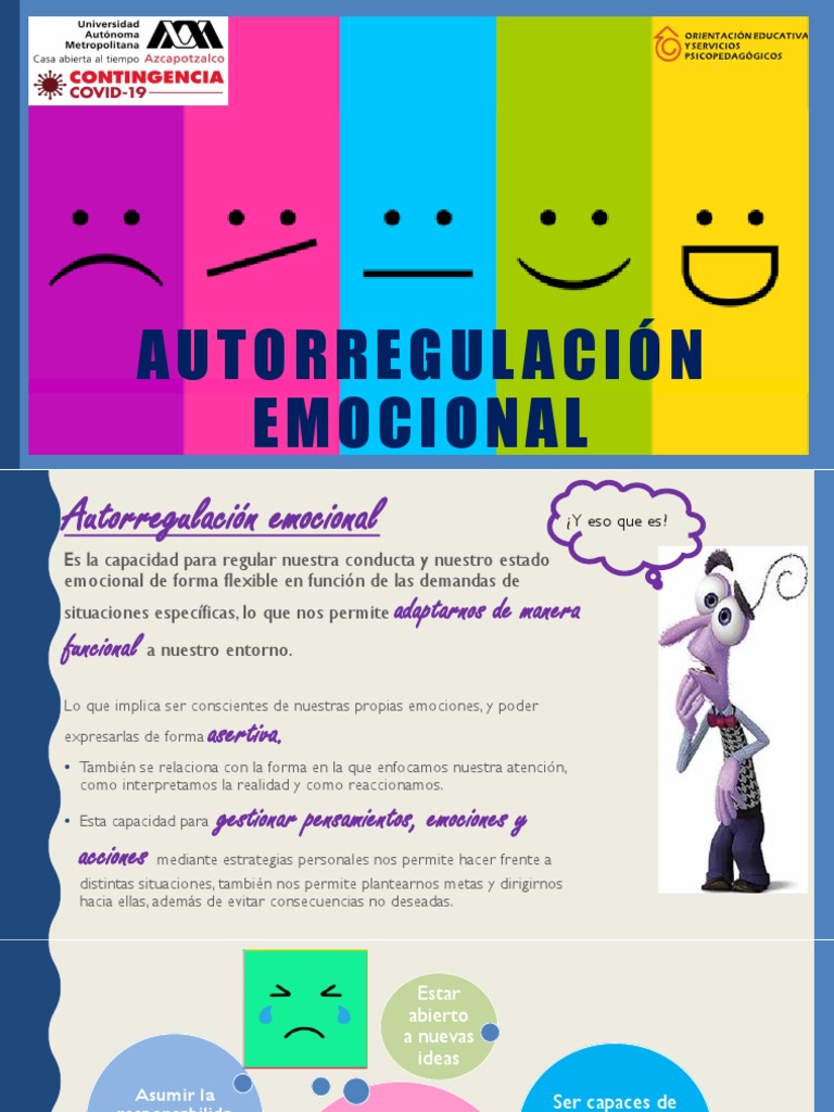 Autorregulación Emocional | PDF | Autorregulación emocional | Las emociones