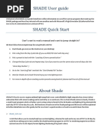 G Shade Quick Reference en | PDF | Graphics Processing Unit | Computing