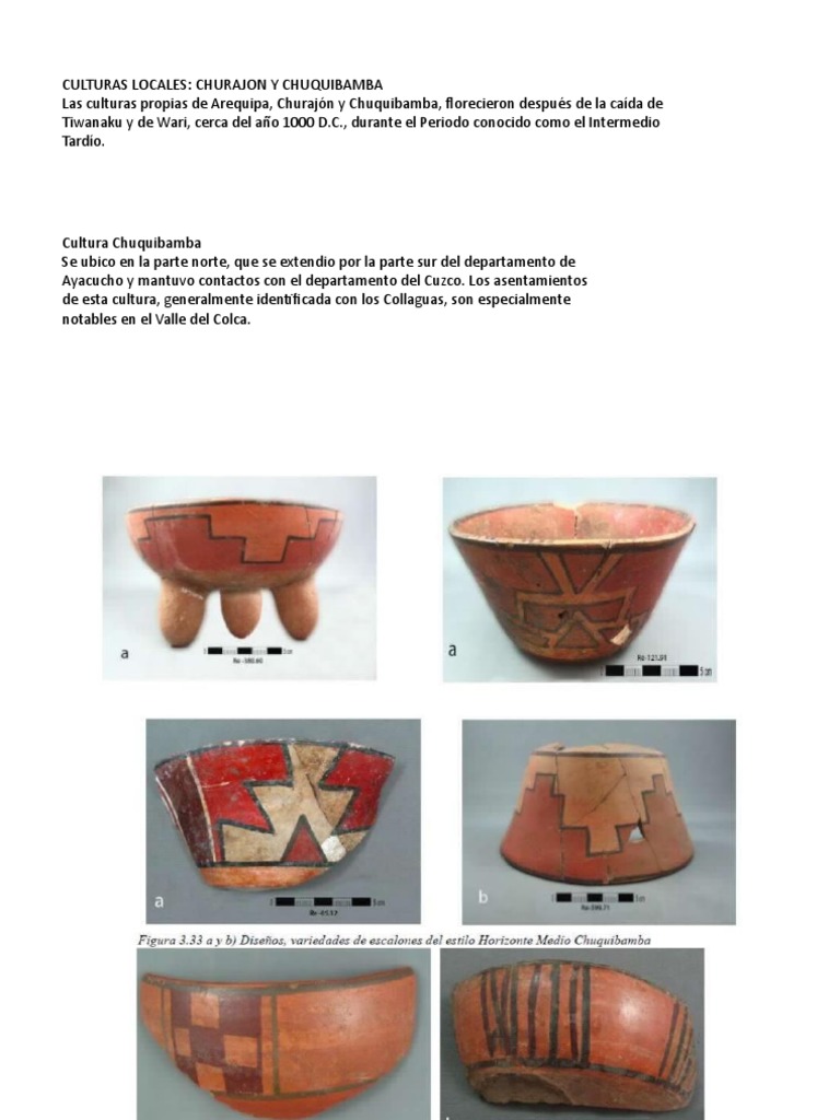 Cultura Chuquibamba | PDF