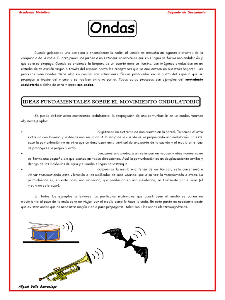 Física | PDF | Olas | Frecuencia