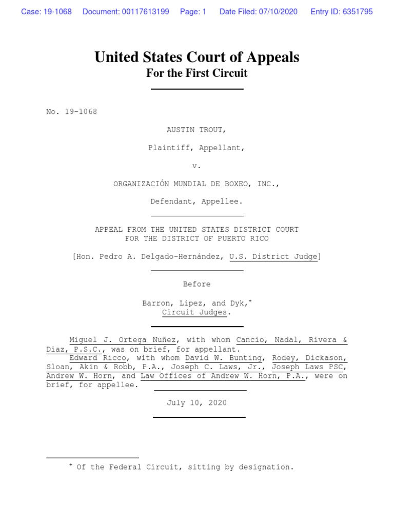 Opinion & Order | PDF | Arbitration | Legal Concepts