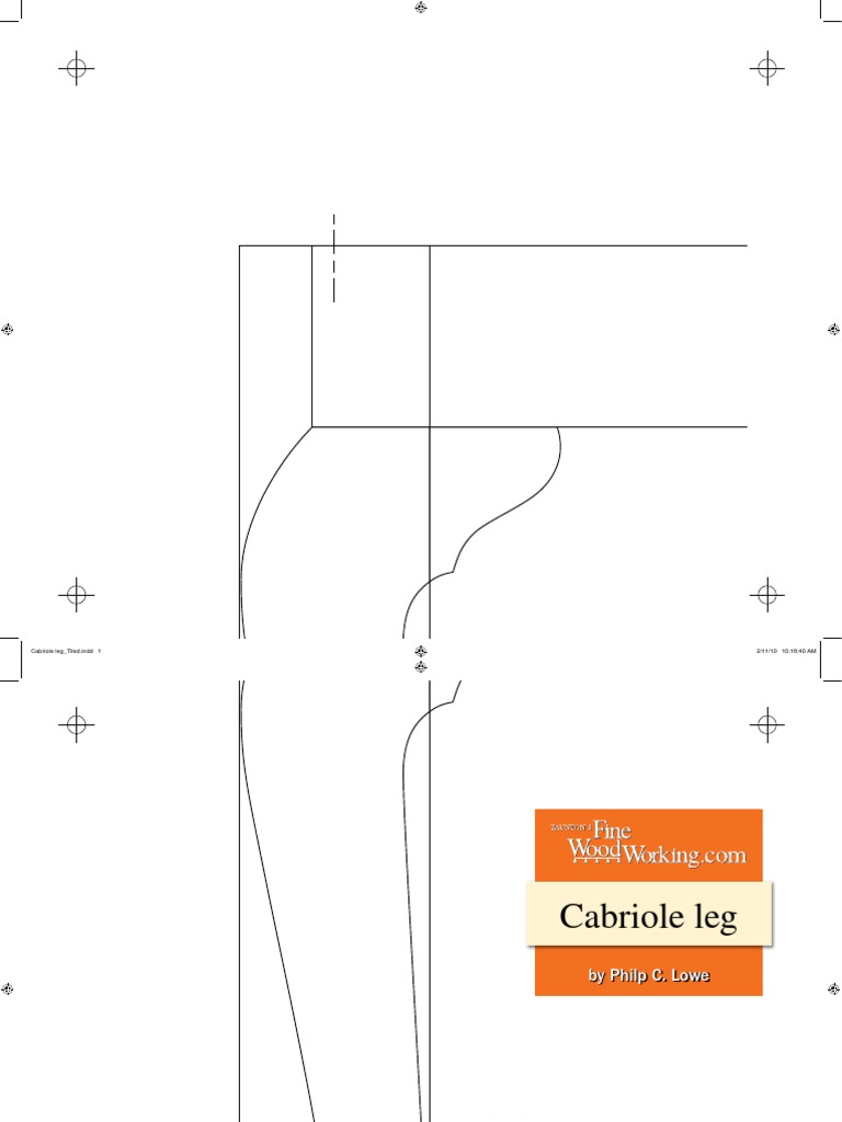 Cabriole Leg Template Guide | PDF