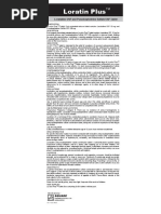 Clarinase Repetabs: Dosage & Safety Info | PDF | Pharmacokinetics ...