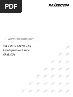 Raisecom - RAX700 Series Datasheet | PDF | Network Switch | Ethernet