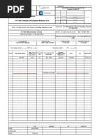 Insulation Test Form | PDF