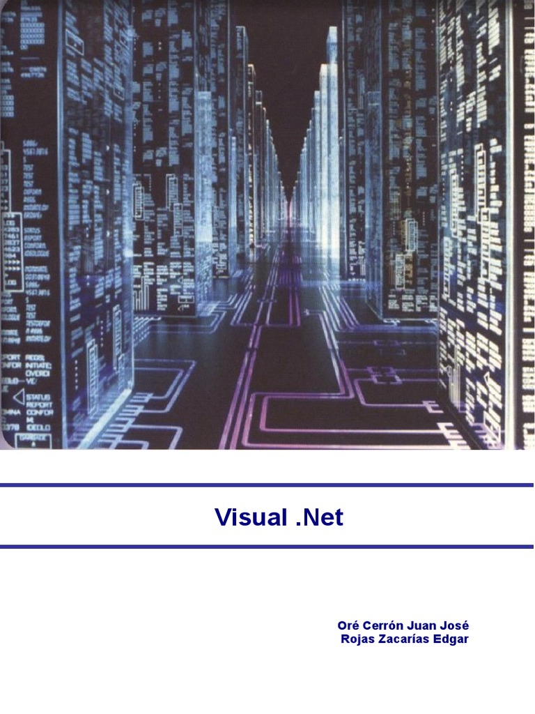 LIBRO+Visual Net PDF | PDF | Tipo de datos | Programación de computadoras
