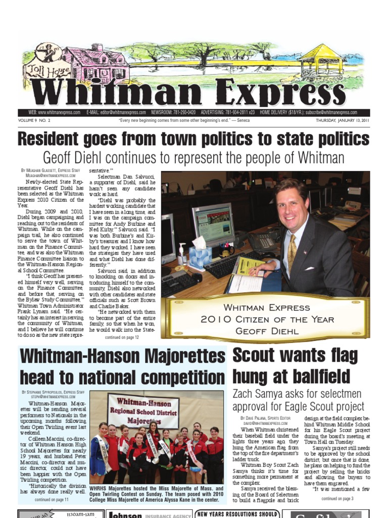 Whitman Express 01 13 2011 | PDF | Leisure | Violence