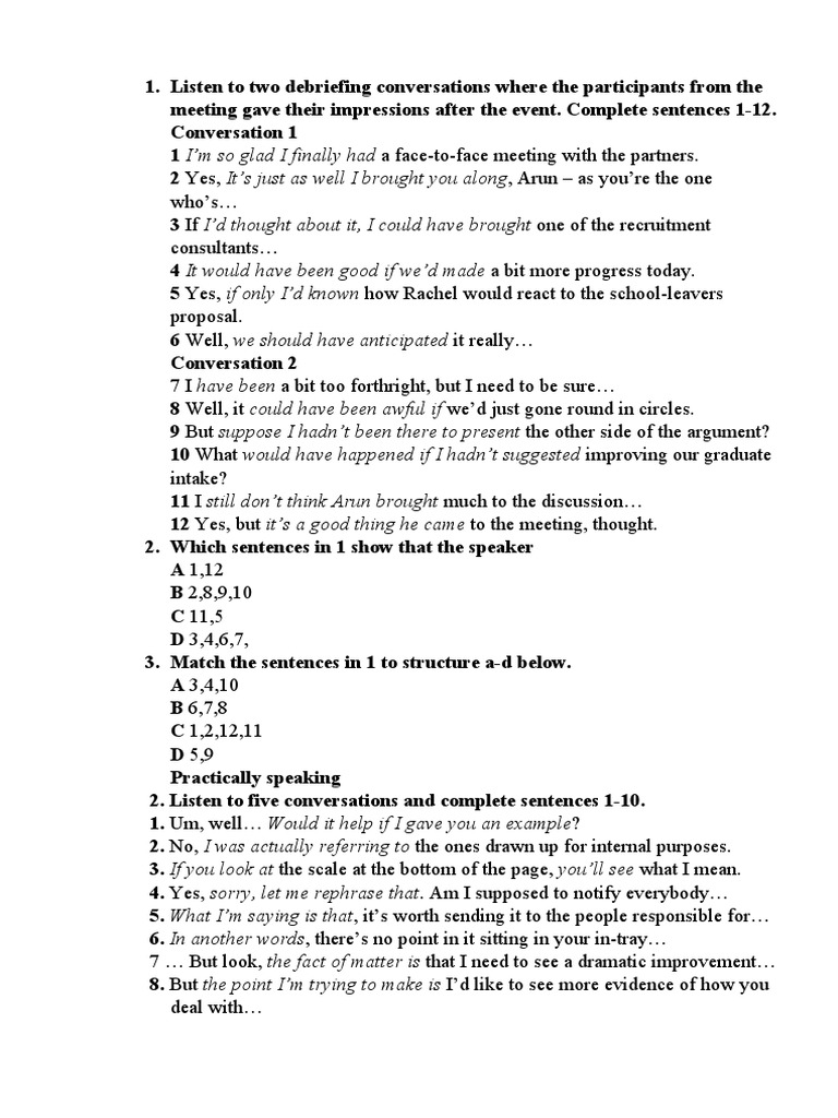 Unit 2.careers. Part2 | PDF