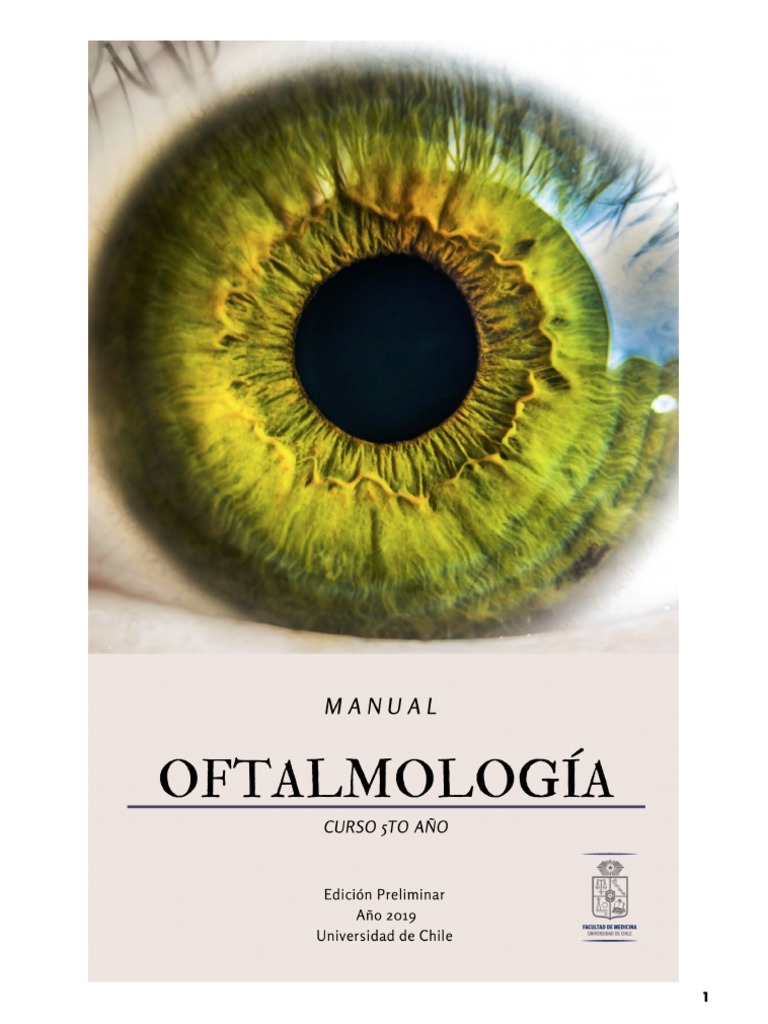 Manual Oftalmologia | PDF | Ojo humano | Córnea