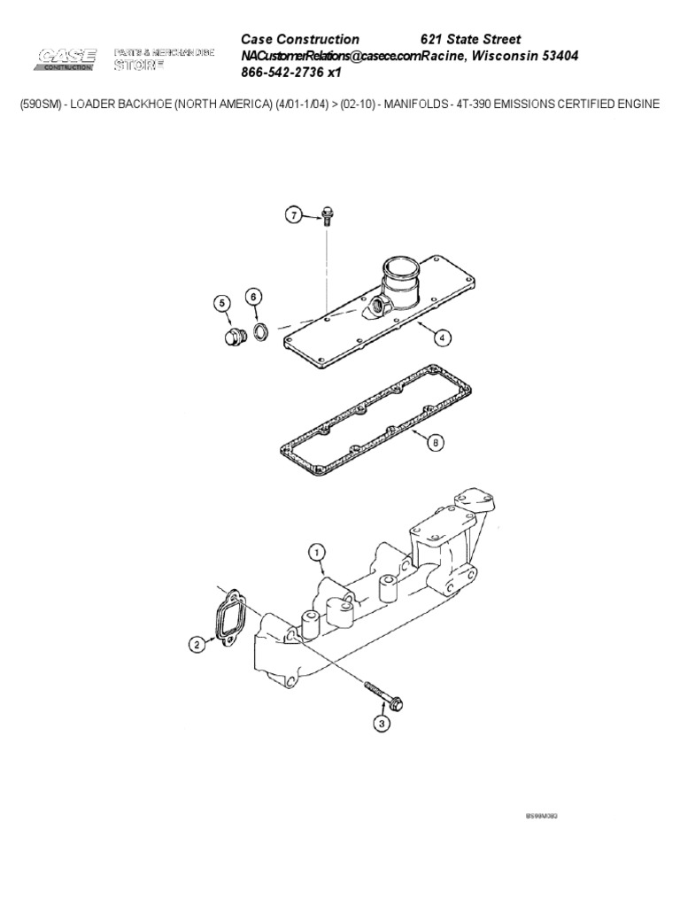Manifolds - 4T-390 Emissions Certified Engine | PDF | Vehicles ...