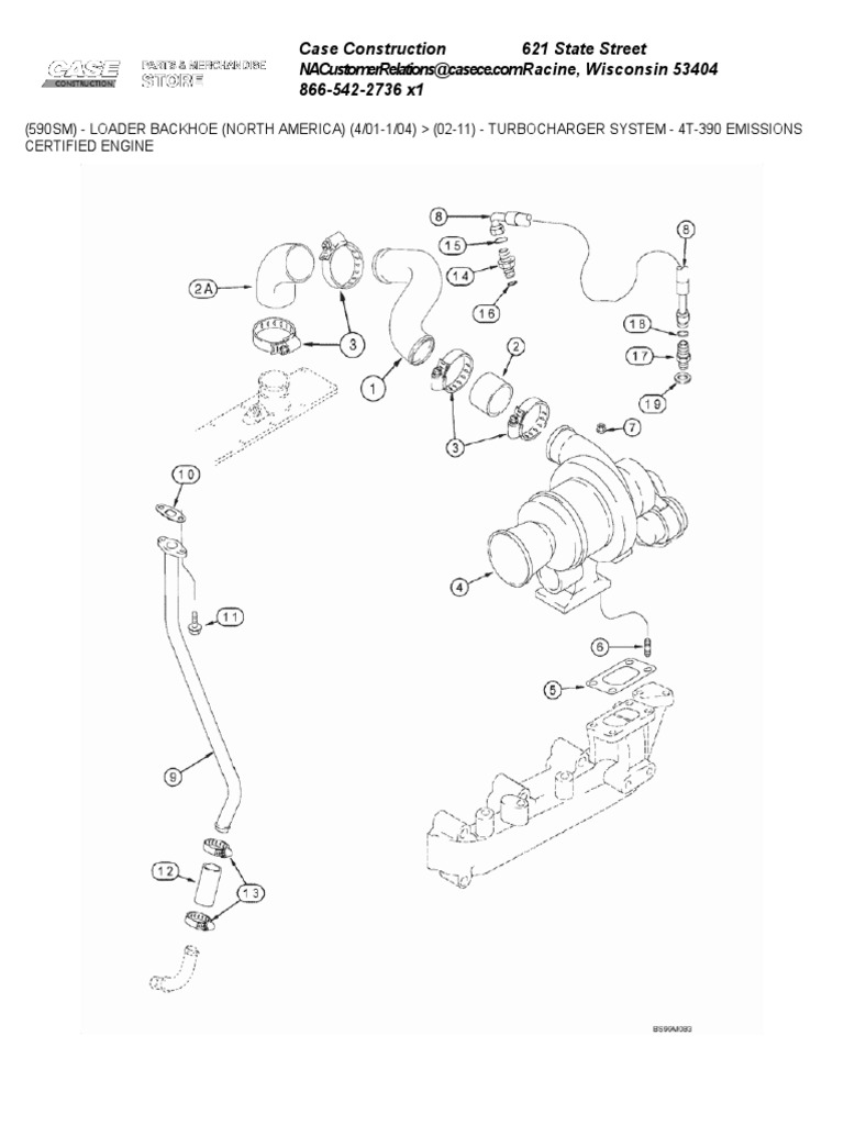 Turbocharger System - 4T-390 Emissions Certified Engine | PDF | Pipe ...