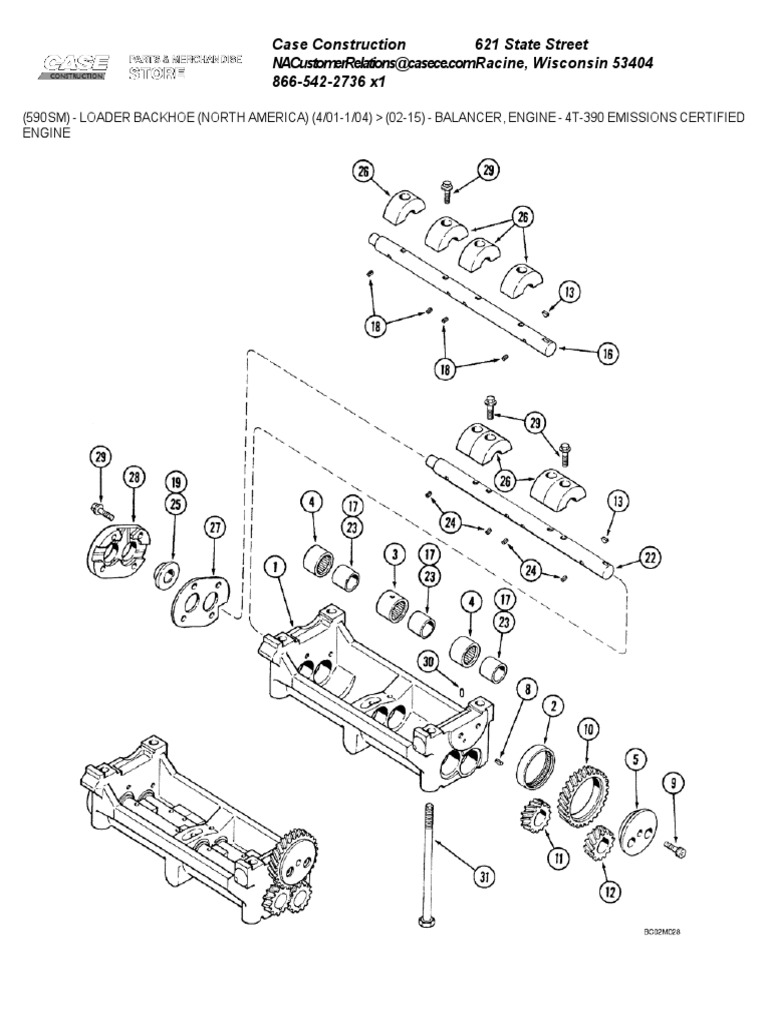 4T-390 Engine Parts List | PDF | Screw | Equipment