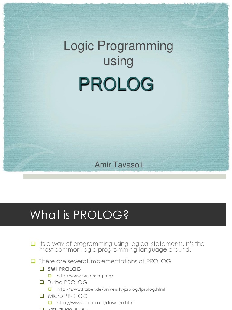 Logic Programming Using Prolog Download Free Pdf Theoretical Computer Science Computing 