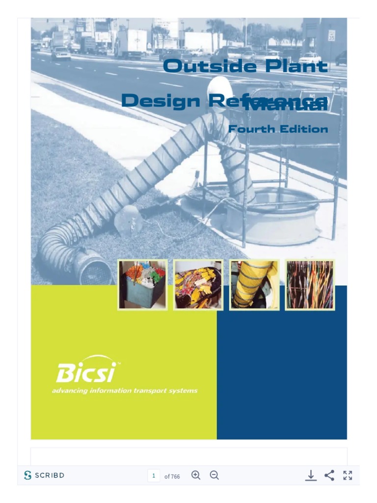 Outside Plant Design Reference Manual: Fourth Edition | PDF | Art