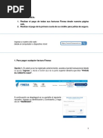 Instructivo de Pago FATSA Online | PDF