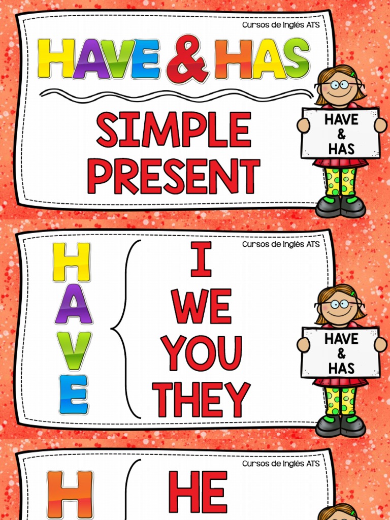 Como Usar Have y Has en Ingles | PDF
