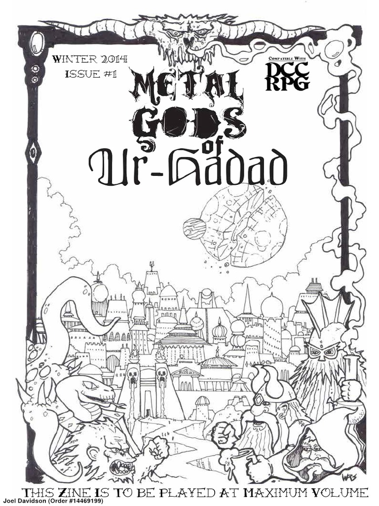 Metal Gods of Ur-Hadad Issue 1 | PDF | Roof