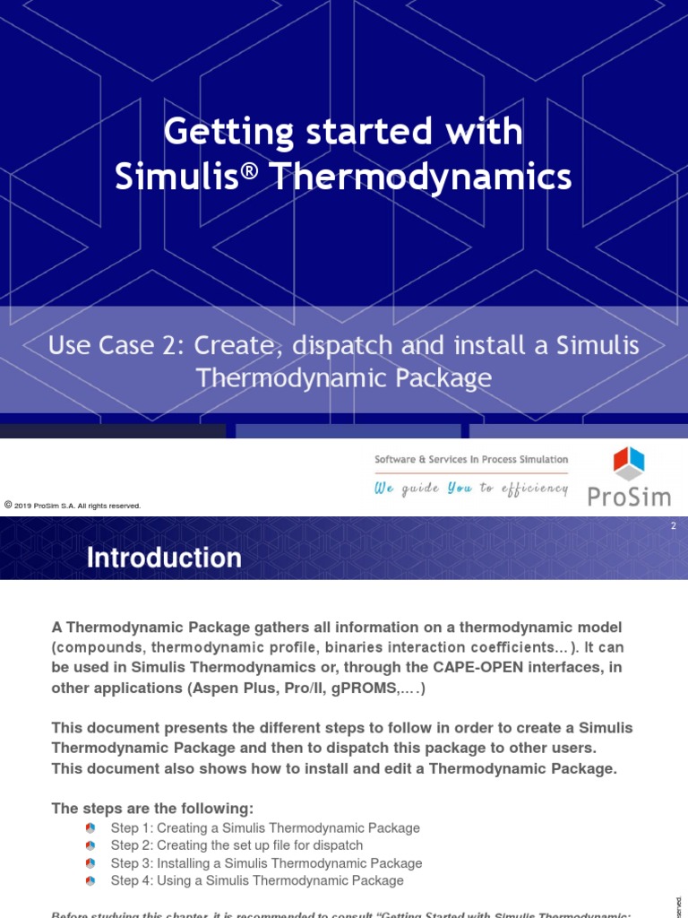 Getting Started With Simulis Thermodynamics: Use Case 2: Create ...