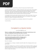 Formal Letter of Protest Writing Sample | PDF
