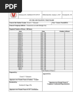 OJT Daily Time Record Template | PDF