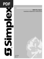 Simplex - 4009 IDNet NAC Extender - Manual | PDF | Electrical ...