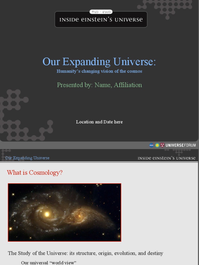 Expanding Universe | PDF | Universe | Cosmology