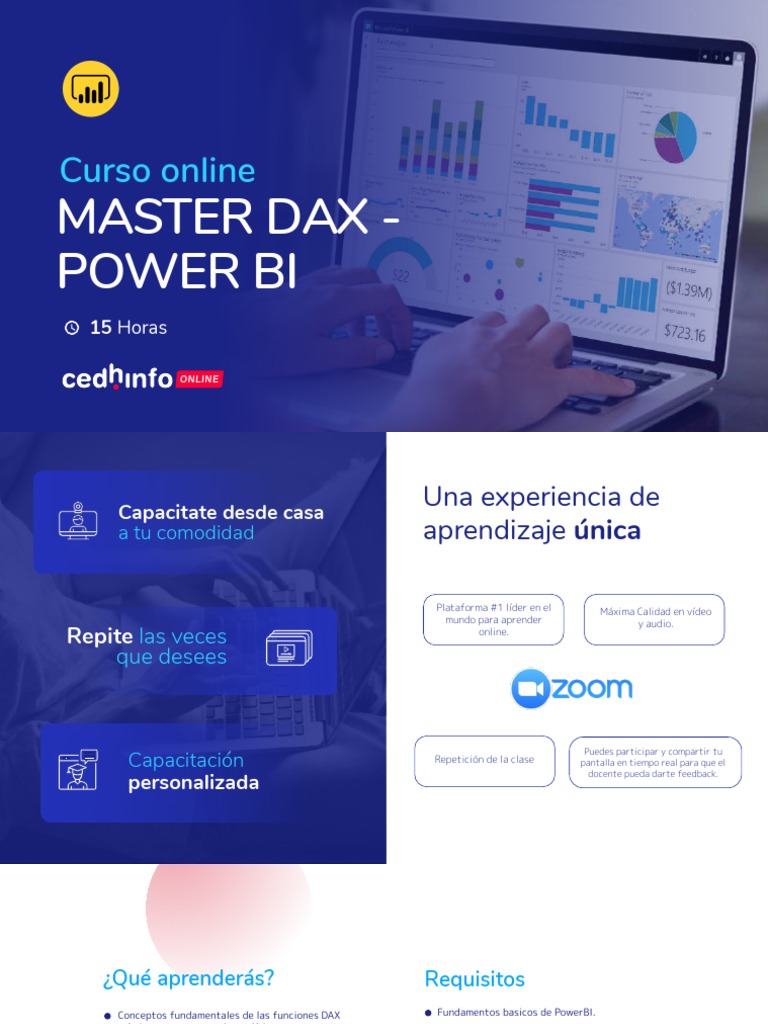 MASTER DAX-POWER BI - Brochure Actual | PDF | Informática | Informática y tecnología de la ...