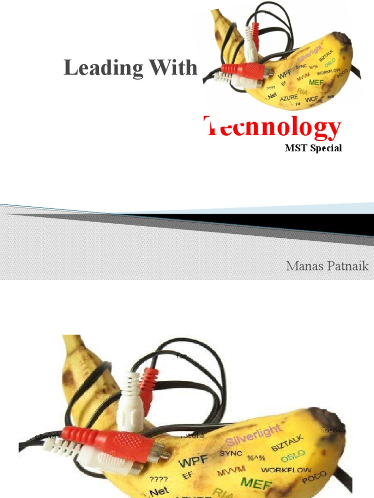 Leading With Banana: Technology | PDF | Microsoft Silverlight ...