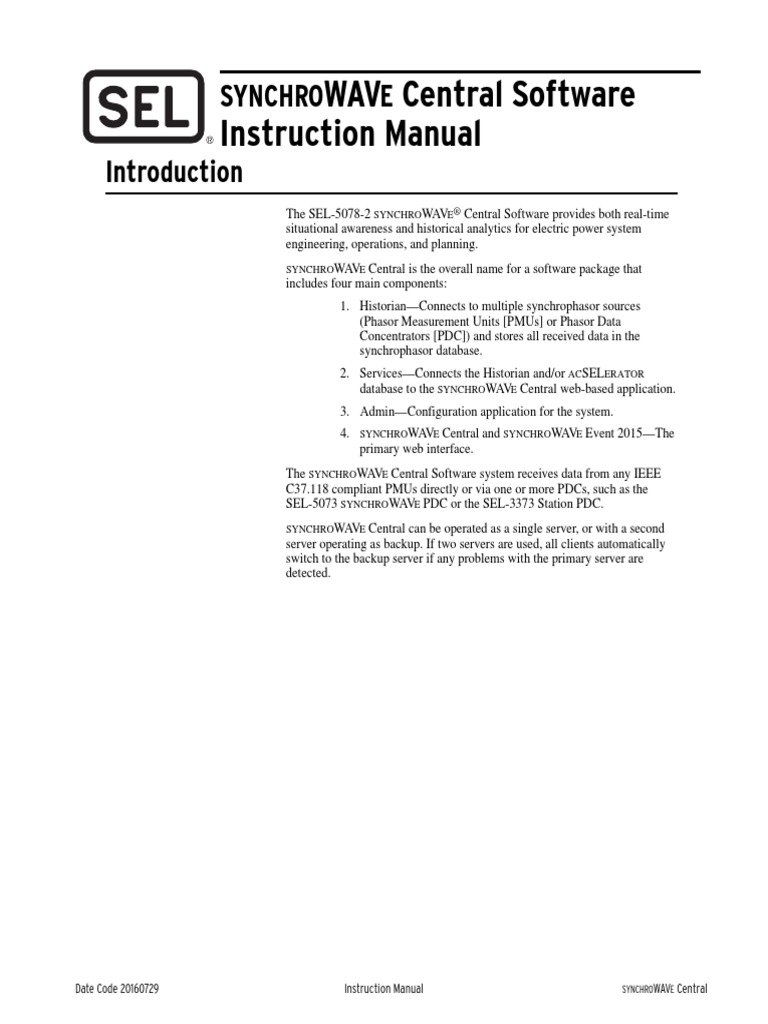 SYNCHROWAVE Central Software Instruction Manual | PDF | Transport Layer ...