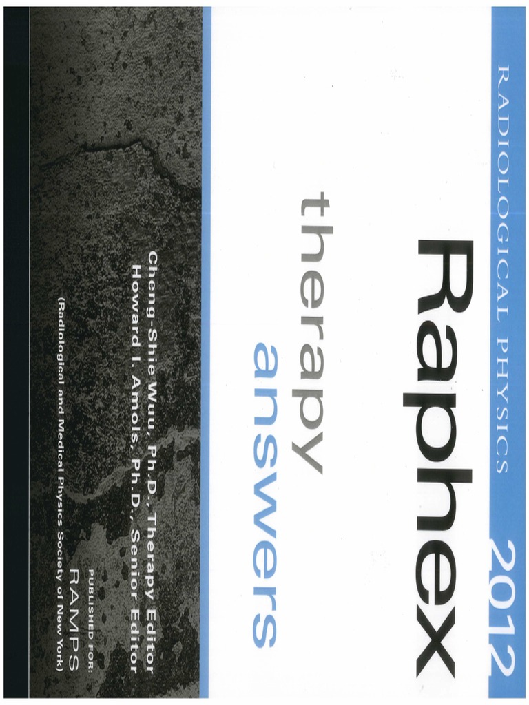 Raphex Answers 2012 PDF | PDF
