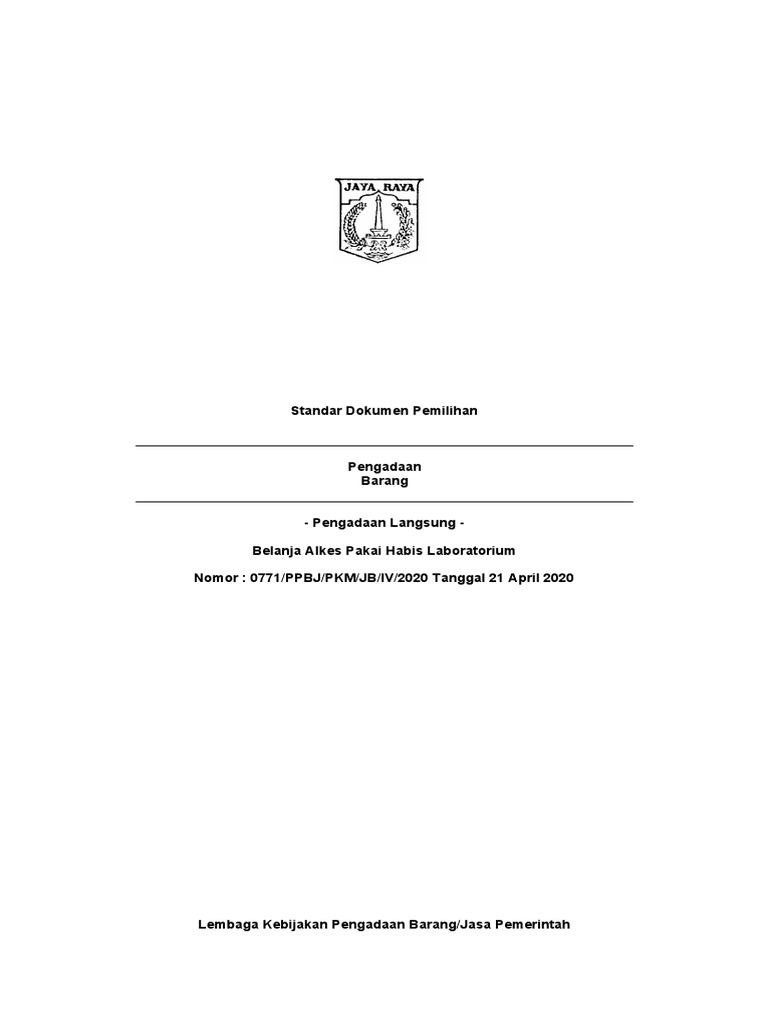 Dokumen PL Dan Contoh Surat2 | PDF