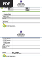 Cover Page (MELCS in Homeroom Guidance) 2022-2023 | PDF