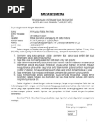 Tata Cara Pencetakan Dan Penandatangan PKS BPJS Kesehatan Tahun | PDF