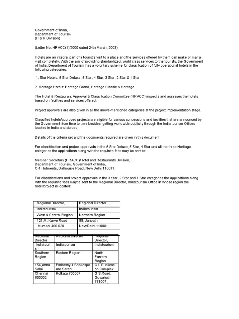 5 Star Hotel Classification Guidelines | PDF | Bathroom | Shower