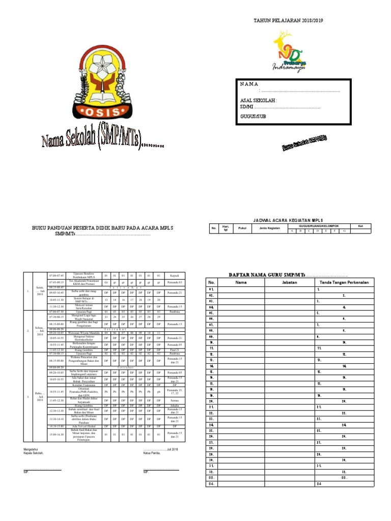 BUKU PANDUAN MPLS Contoh | PDF