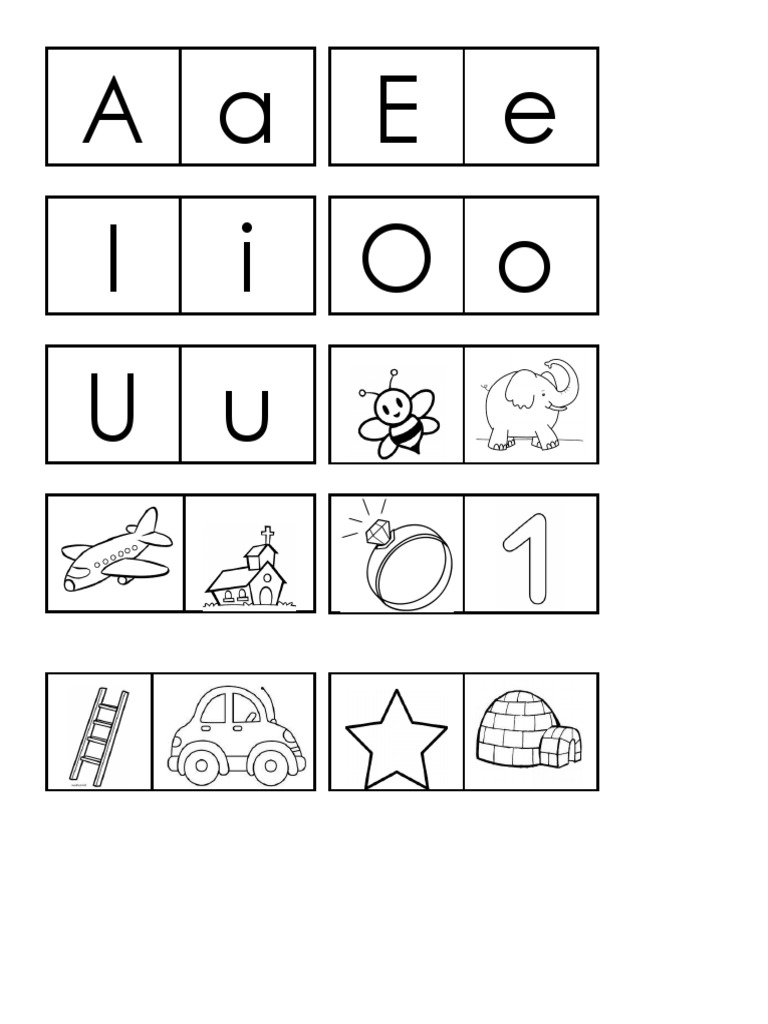 Domino de Vocales | PDF | Libros para adolescentes