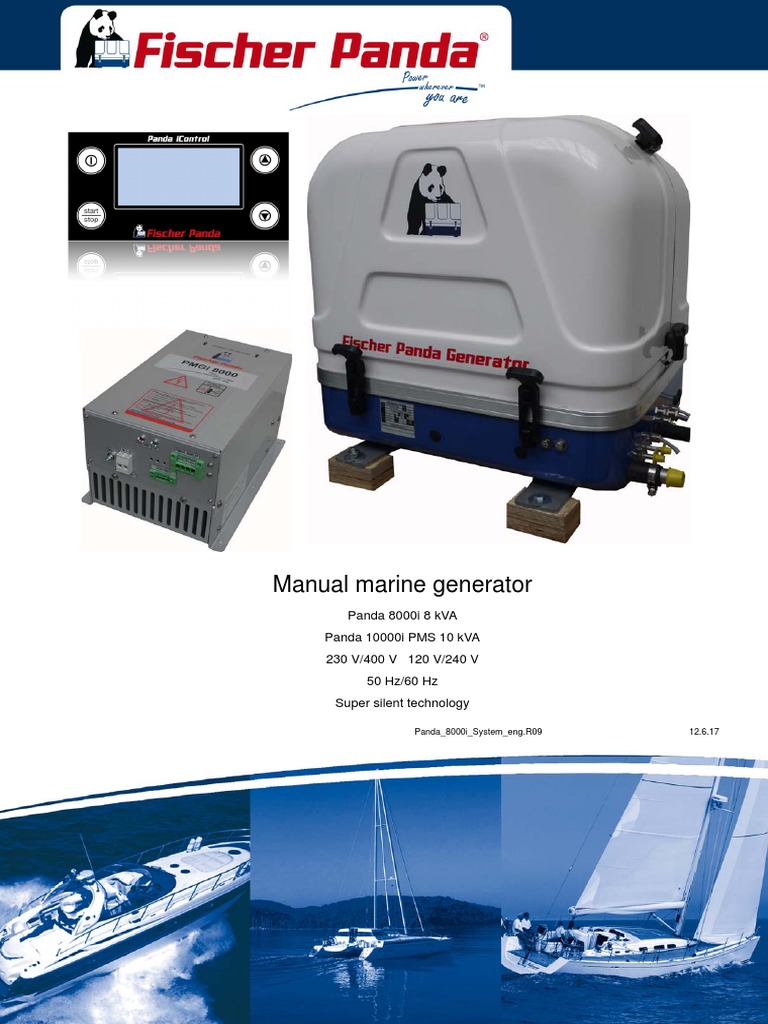 Panda 8000i Manual | PDF | Electric Generator | Power Inverter
