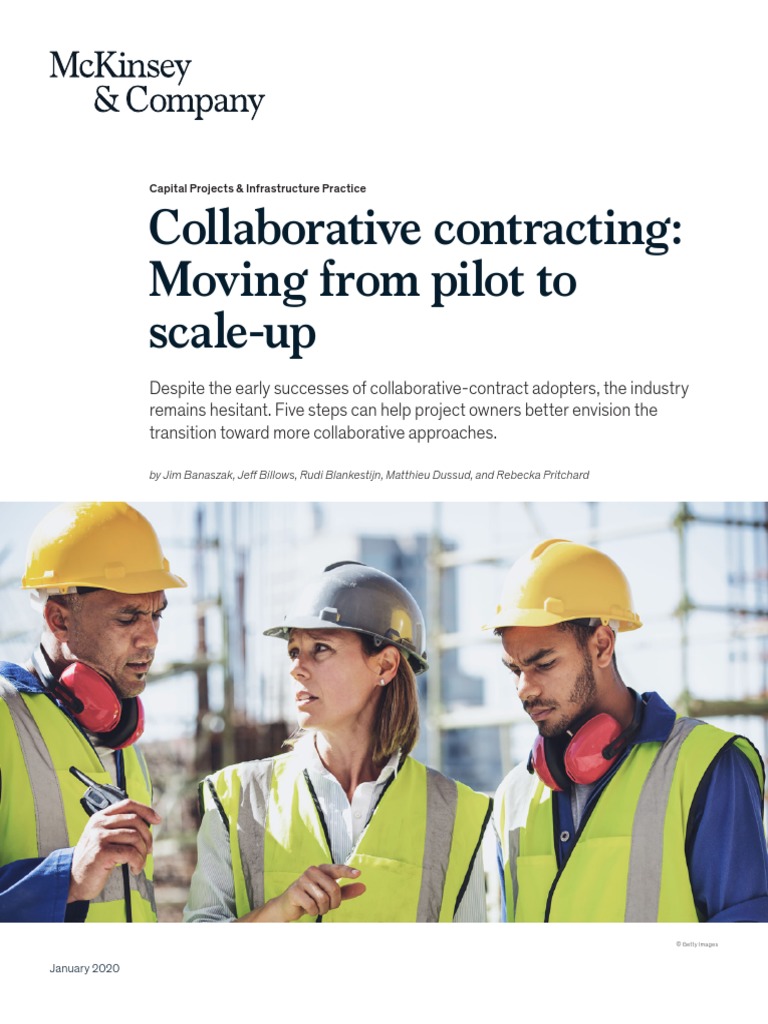 Collaborative Contracting Moving From Pilot To Scale Up PDF | PDF ...