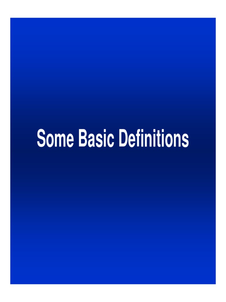 Basic Definitions 2 | PDF | Probability Distribution | Normal Distribution